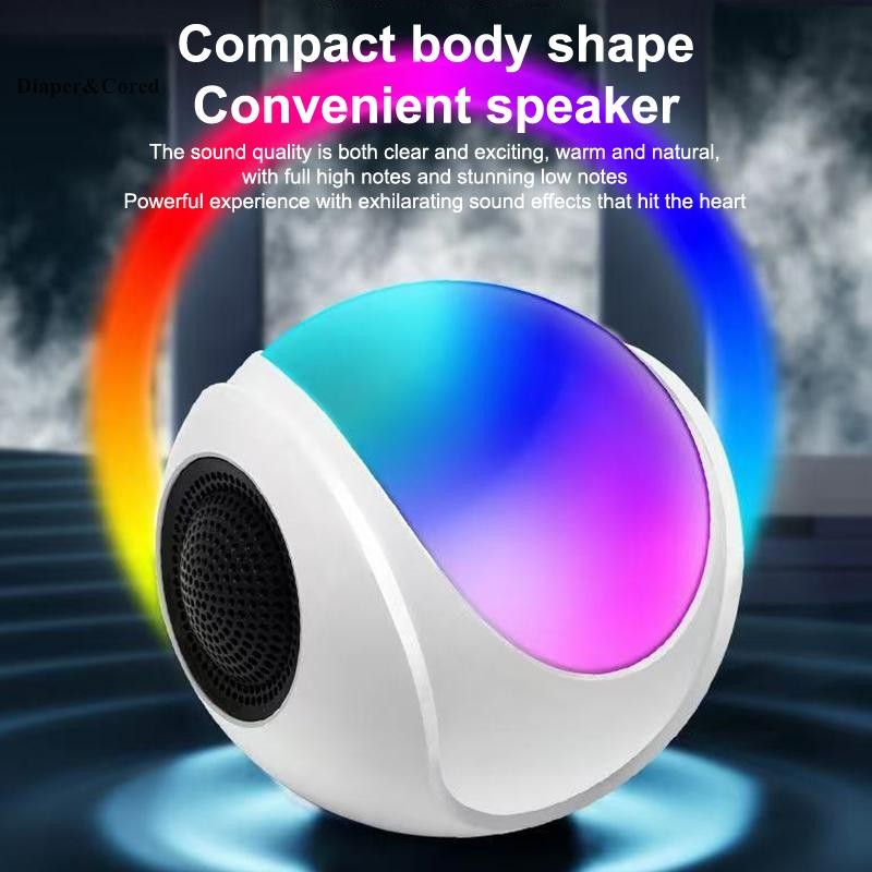 Loa 360 độ không dây ngoài trời DIAPER & CORED với đèn khí quyển RGB ...