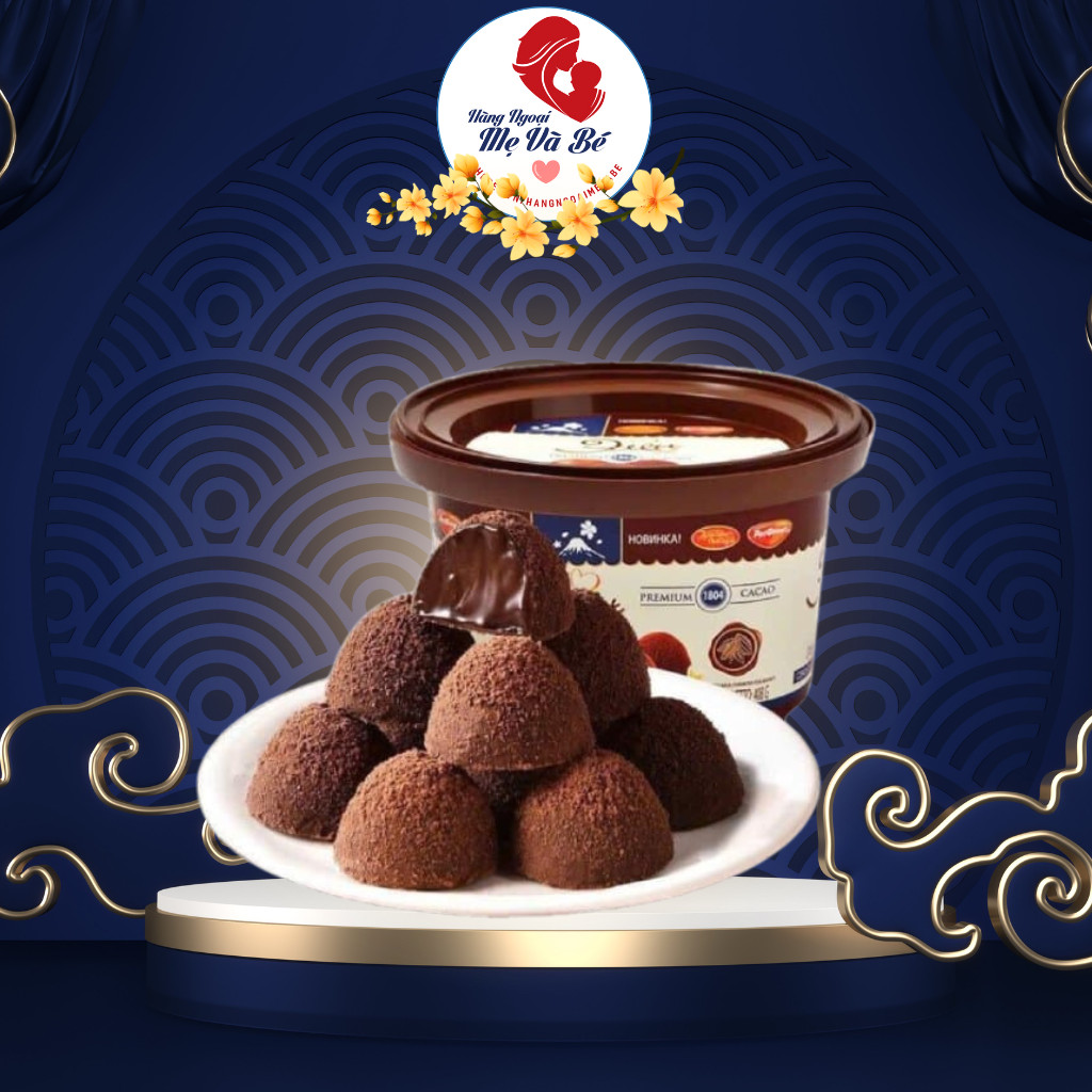 [TẾT 2025] Viên socola tươi Nama chocolate hộp 408g - nội địa Nga ...