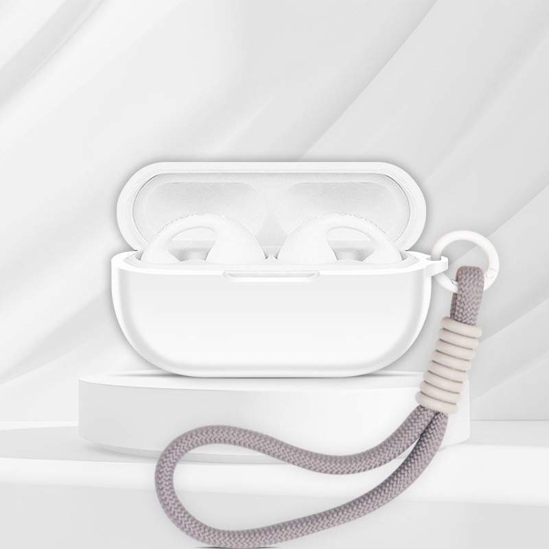 Thích hợp cho Hộp bảo vệ tai nghe Sony Ambie Am-TW01 / Am-TW02 Màu trơn Tai nghe silicon Vỏ mềm ...