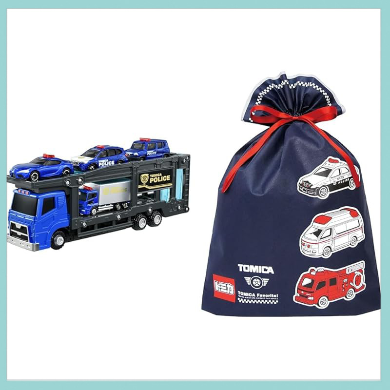 TAKARA TOMY Tomica World Police Carrier Car Set - Kids' Toy Vehicle ...
