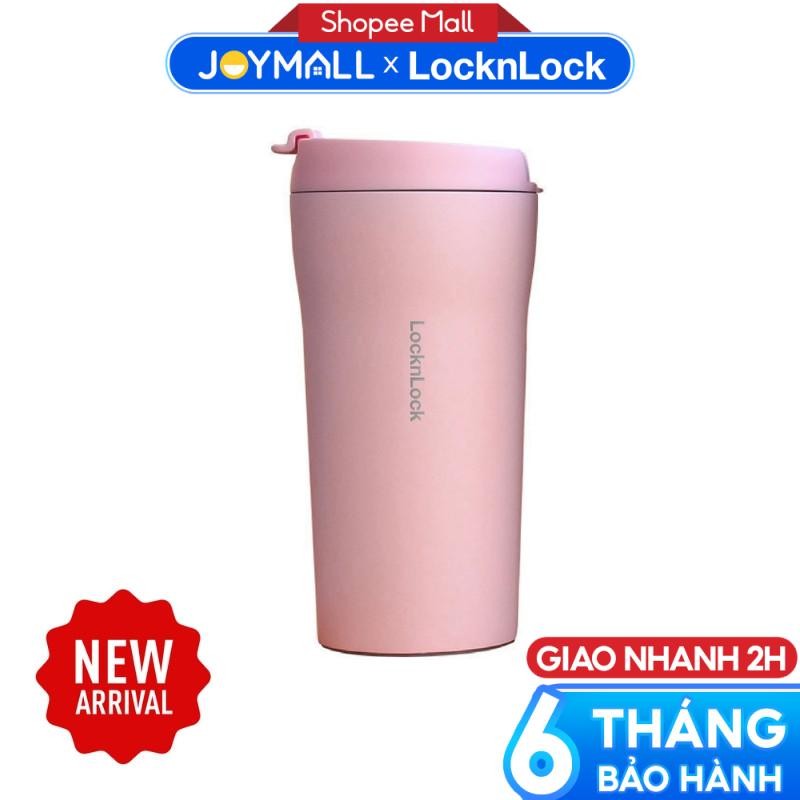 Ly giữ nhiệt inox LocknLock Basic Tumbler LHC4318 370ml, Hàng chính hãng, nắp bật tiện lợi ...
