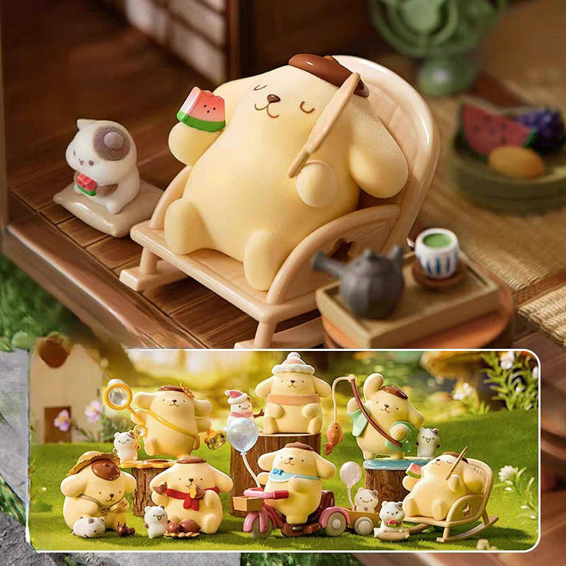 Sanrio Pom Pom Purin Childhood Four Seasons Series Blind Box Fashion ...