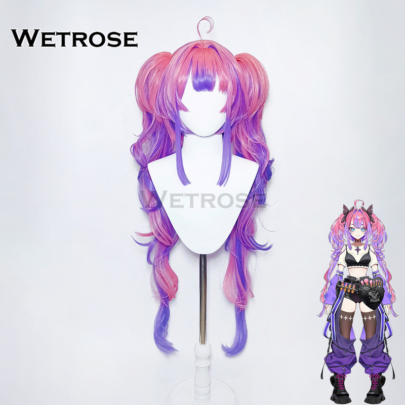 [Wetrose] Còn hàng Hololive FLOW GLOW Vtuber Kikira Vivi Cosplay Tóc giả | Shopee Việt Nam