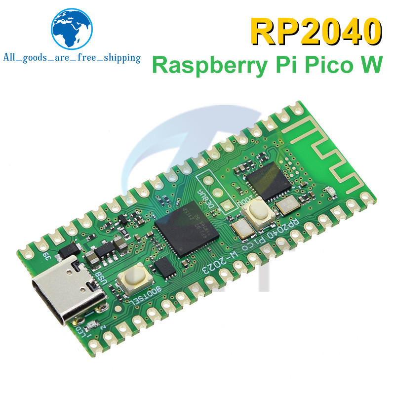 RP2040 Raspberry Pi Pico W Board với 2.4G WiFi Micro Dual-Core 264KB ARM Bộ xử lý Cortex-M0 hiệu ...