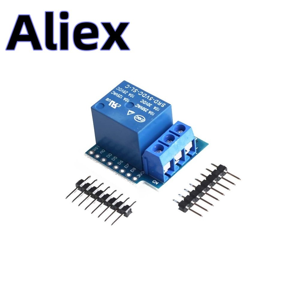 1 Bộ Một Kênh Wemos D1 Mini Relay Shield Wemos D1 Mini Relay Module ...