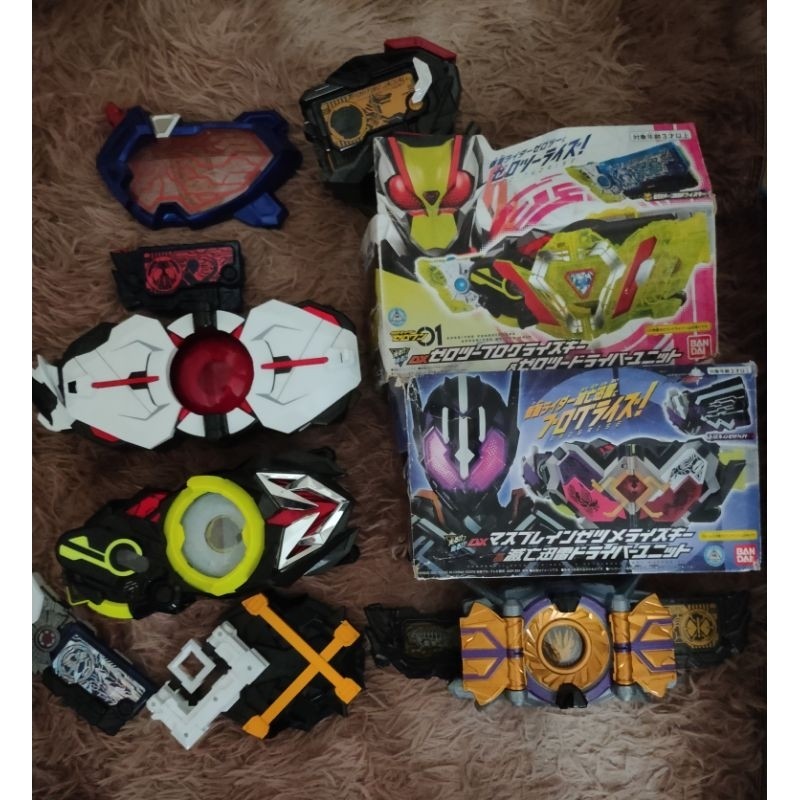 Zero One 01 Driver + Zero Two 02 Unit và Key DX - Kamen Rider Zero One ...