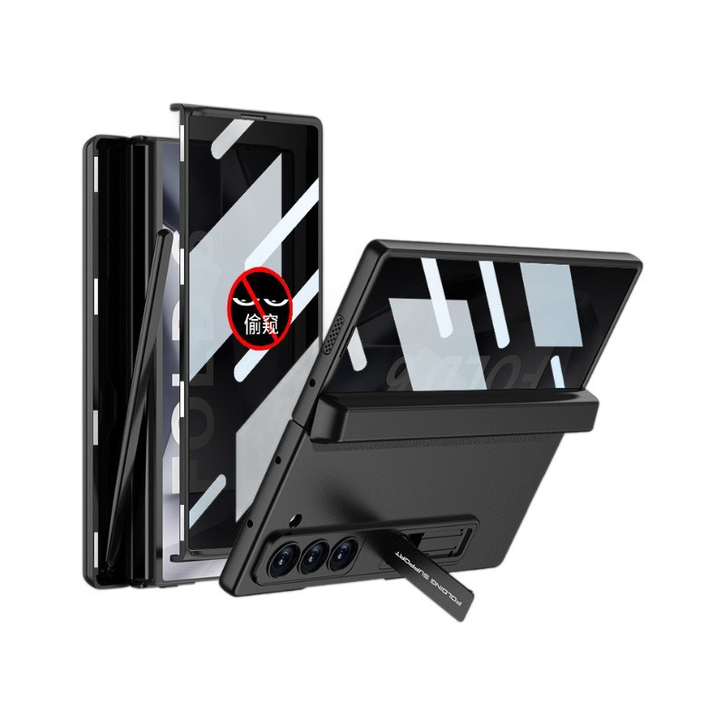 Dành cho Ốp lưng Samsung Galaxy Z Fold 6 có chân đế Vỏ Fold6 có kính ...