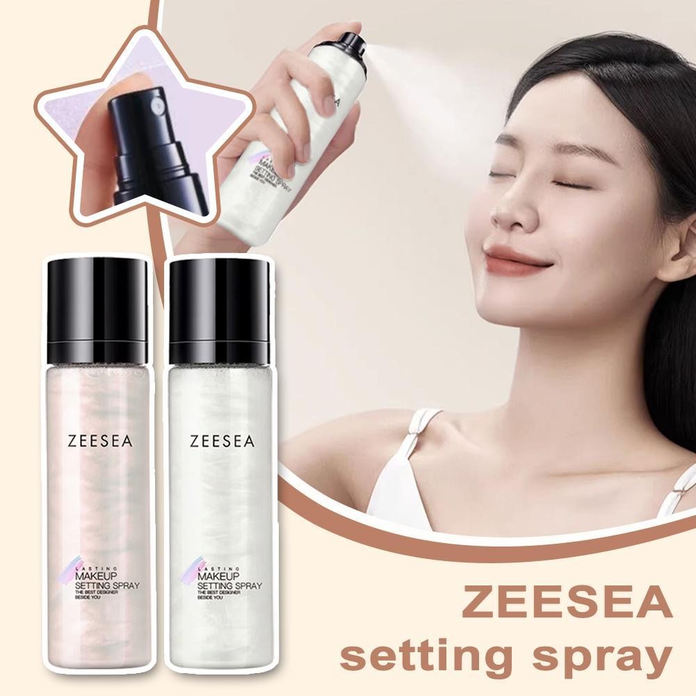 Xịt trang điểm Zeesea Dưỡng ẩm mờ Thiết lập nhanh Trang điểm 100ml Xịt K4a9 | Shopee Việt Nam