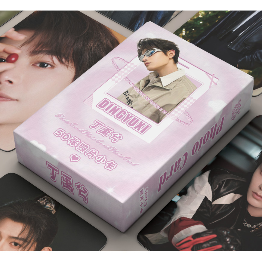 Bộ 50-55 Bộ Phim Truyền Hình Trung Quốc Diễn Viên Ca Sĩ Liu YuNing Ding Yuxi Hologram Lomo cards ...