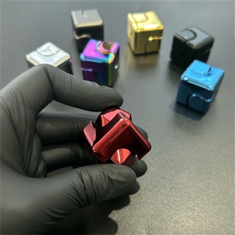 Fidget Spinner EDC Rubik 's Cube Fidget Spinner Lớp Boredom Đồ chơi Hợp ...