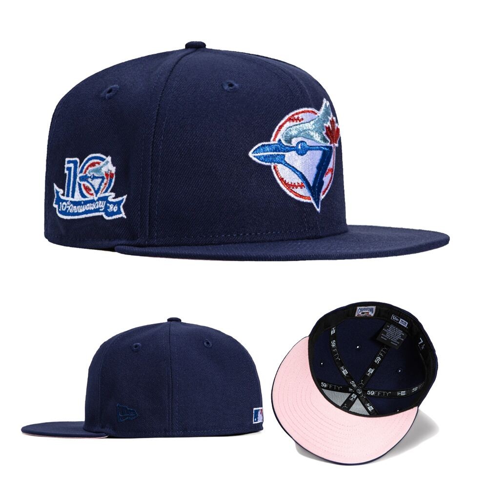 AA Toronto Blue Jays Hats Fully Closed Baseball Cap Fashion Outdoor ...