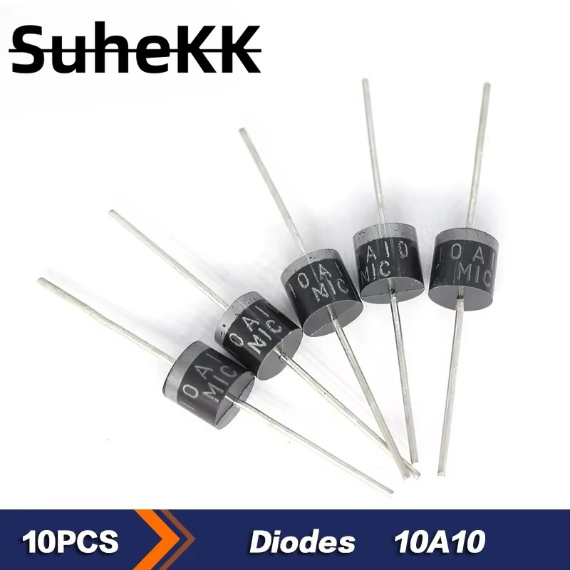 10 Chiếc 10A10 Diode Chỉnh Lưu 10A 1000V Schottky Trục Chuyển Mạch ...