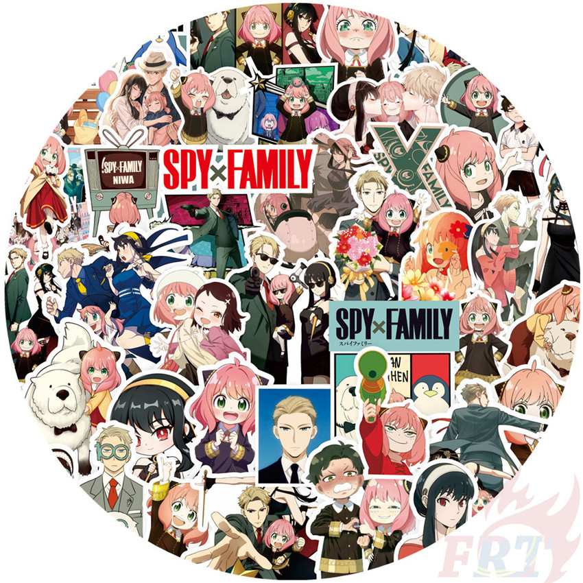 70Pcs/Set SPY×FAMILY Series 02 Stickers Fashion DIY Doodle Decals ...