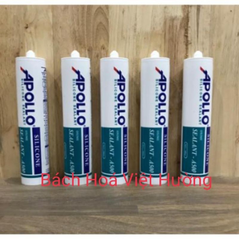 Keo Silicone Apolo A500 đủ màu, A300,A200,A100 - Keo gắn bê tông nhanh ...