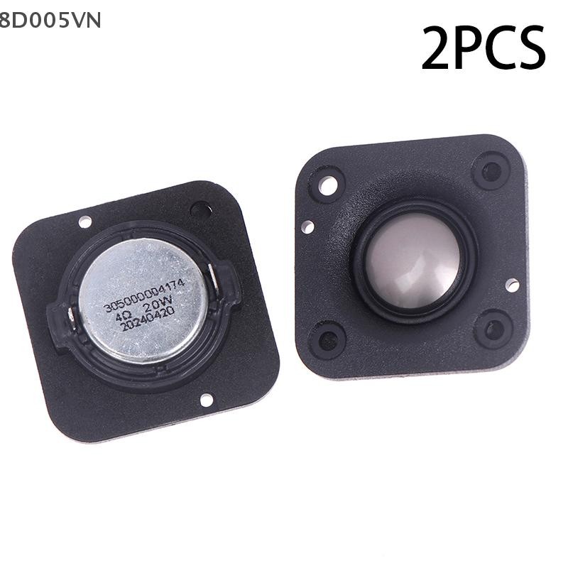 [8d005vn] 2 Chiếc Loa Âm Thanh 2 Inch 4 Ohm 20W 48MM Loa Nhạc HIFI Màng Lụa Tweeter DIY Rạp Hát ...