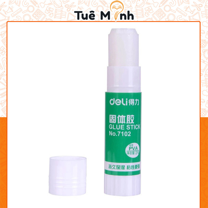 Keo khô Deli keo dán sticker VPP Tuệ Minh, giấy thủ công mỹ thuật K45 ...