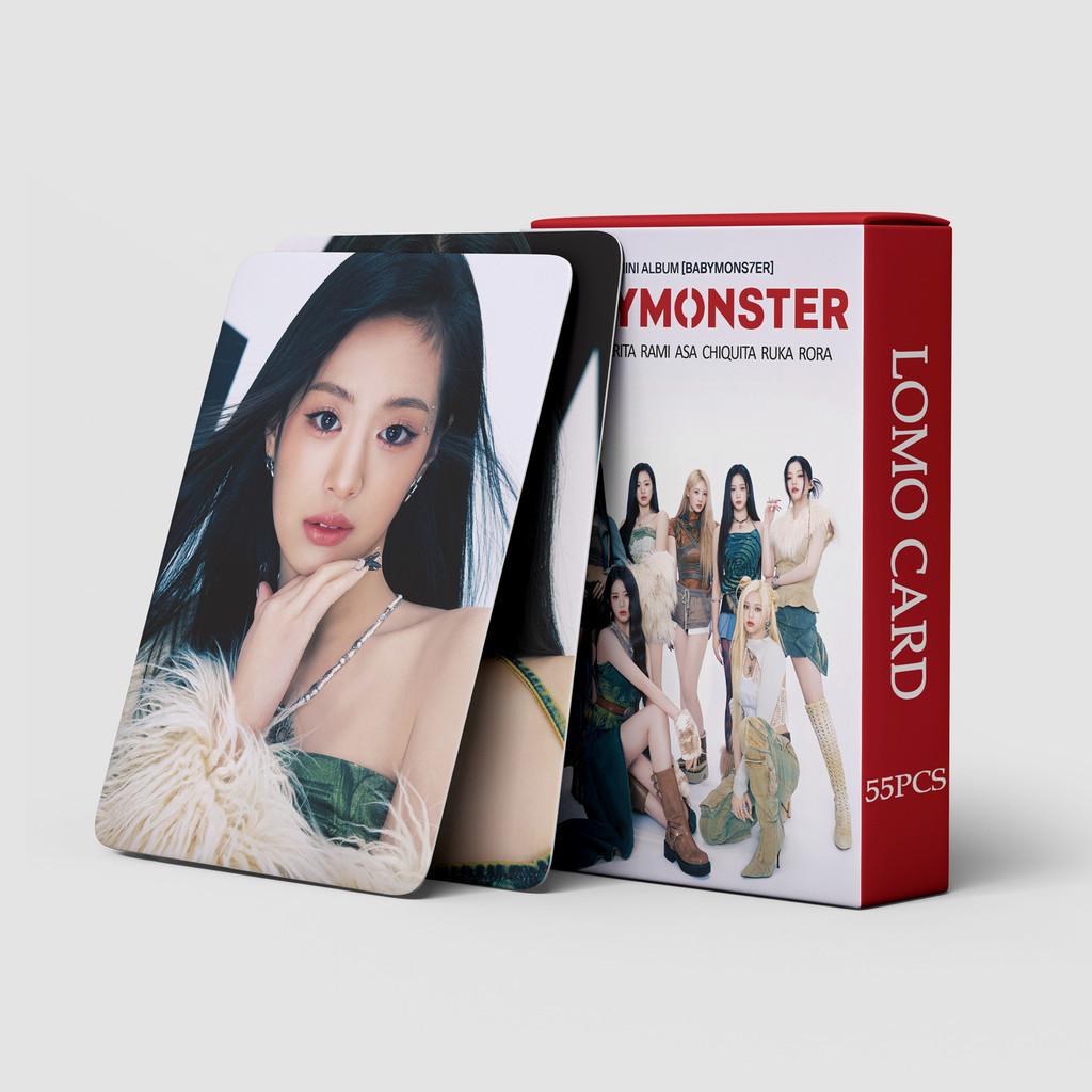 55 Chiếc BABYMONSTER SHEESH Album Lomo Card Kpop Photocards Bưu Thiếp Series | Shopee Việt Nam