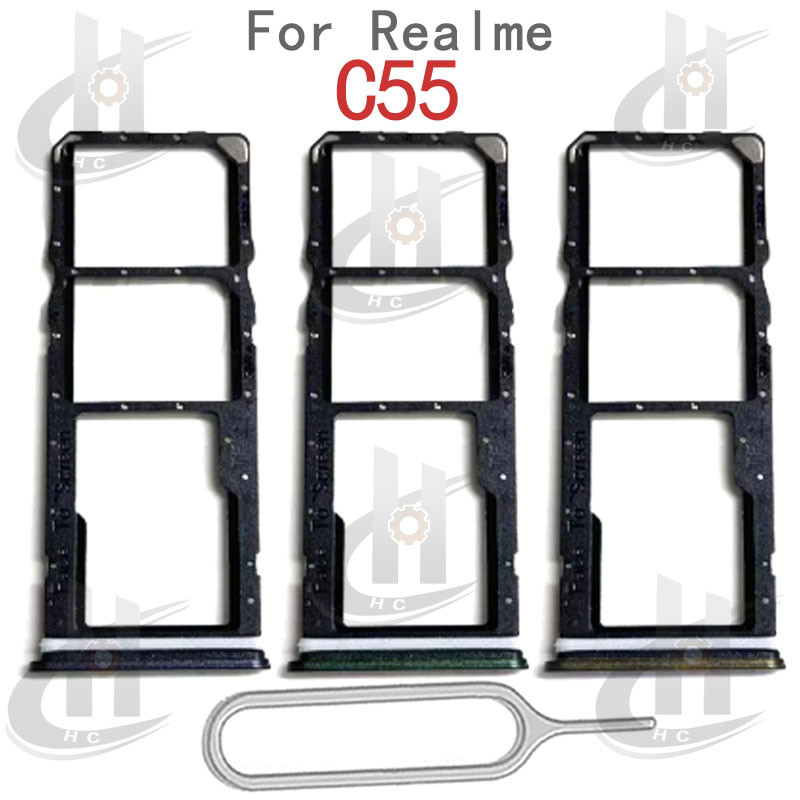 Dành Cho OPPO Realme C55 Sim Khay Đựng Thẻ Khe Cắm Đầu Đọc Thẻ SD Khe ...