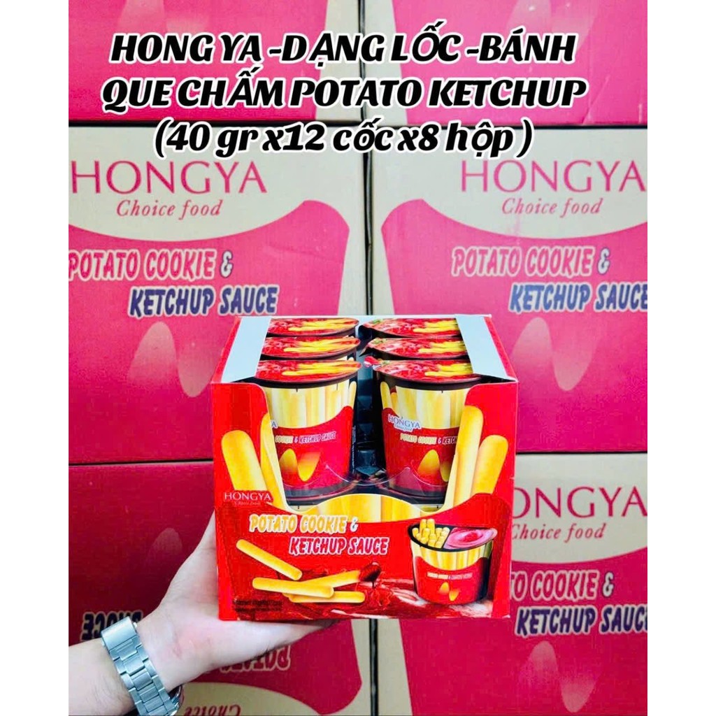 1 thùng 12 Bánh Que Chấm Origo, hongya - Ăn vặt Denfood | Shopee Việt Nam