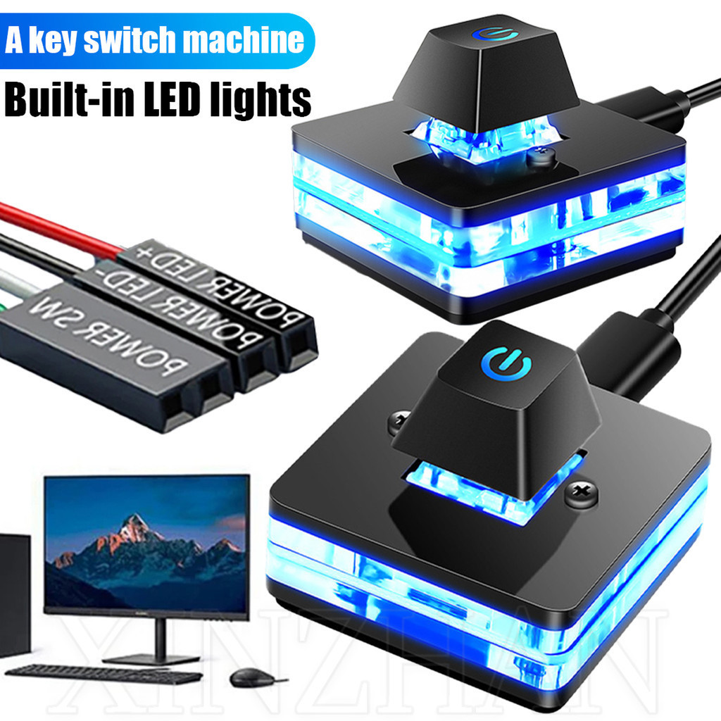 Nút nguồn khởi động bên ngoài 2M - Nút nguồn PC để bàn - Dây nối dài bo ...