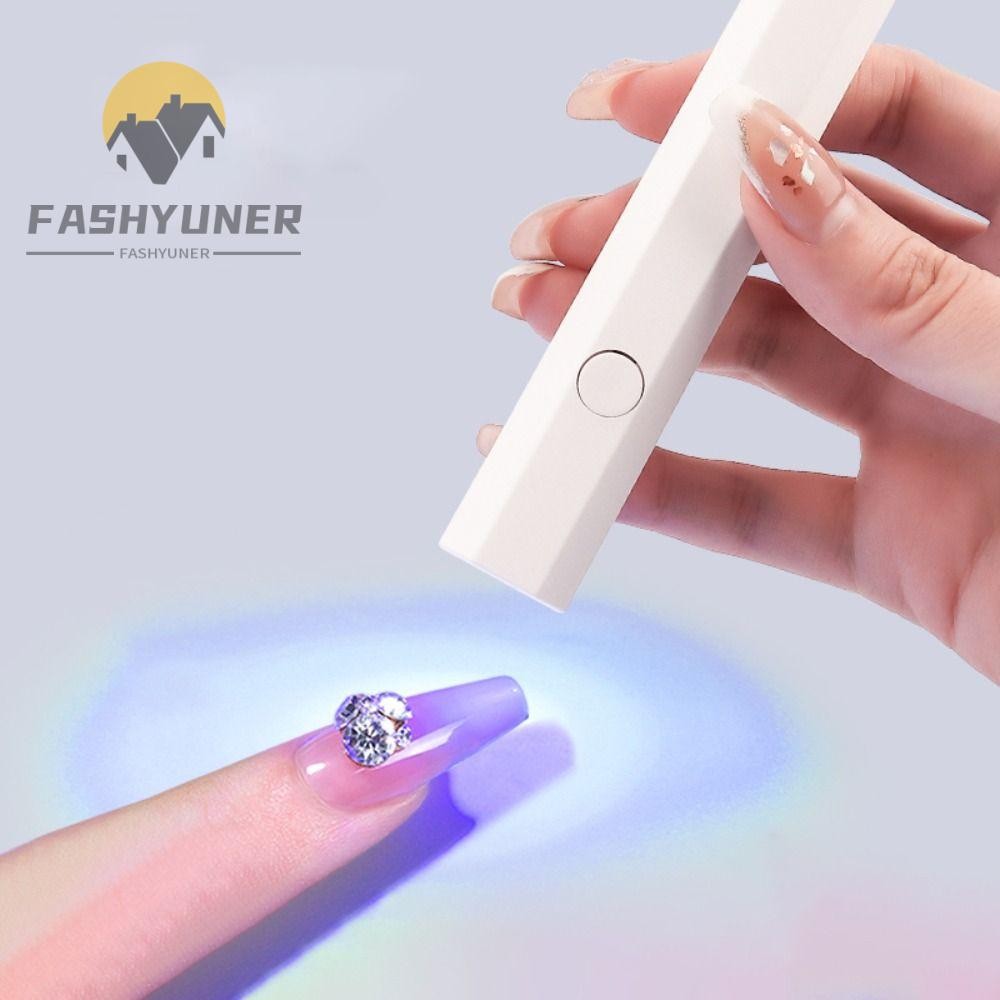 Đèn Uv FASHYUNER, Máy Sấy Móng Tay Cầm Tay 180mAh, Móng Tay Gel Mini ...