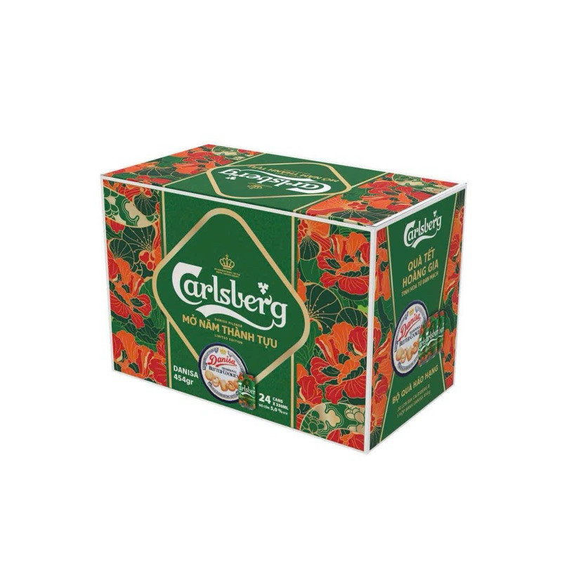 Beer Carlsberg Pilsner lon Hộp Quà - 1 thùng 24 lon 330ml | Shopee Việt Nam