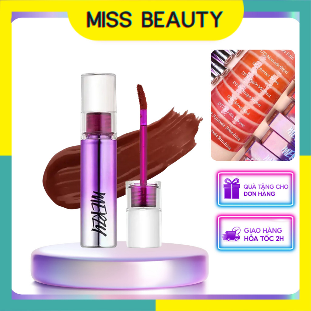 (Bill Hàn - Sẵn DT11 ) Son Tint Bóng Siêu Lì, Cho Đôi Môi Căng Mọng ...