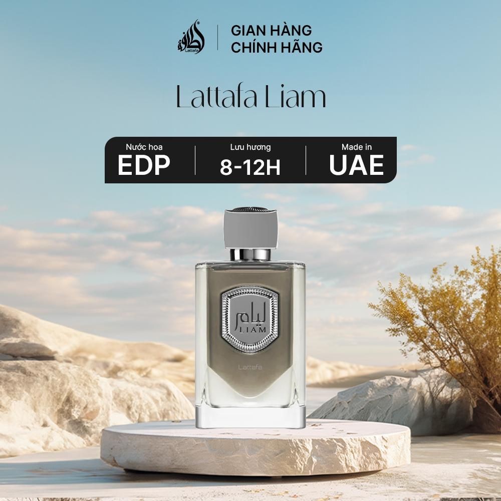 Nước hoa unisex Lattafa Liam EDP hương thơm quyến rũ 100ml | Shopee ...