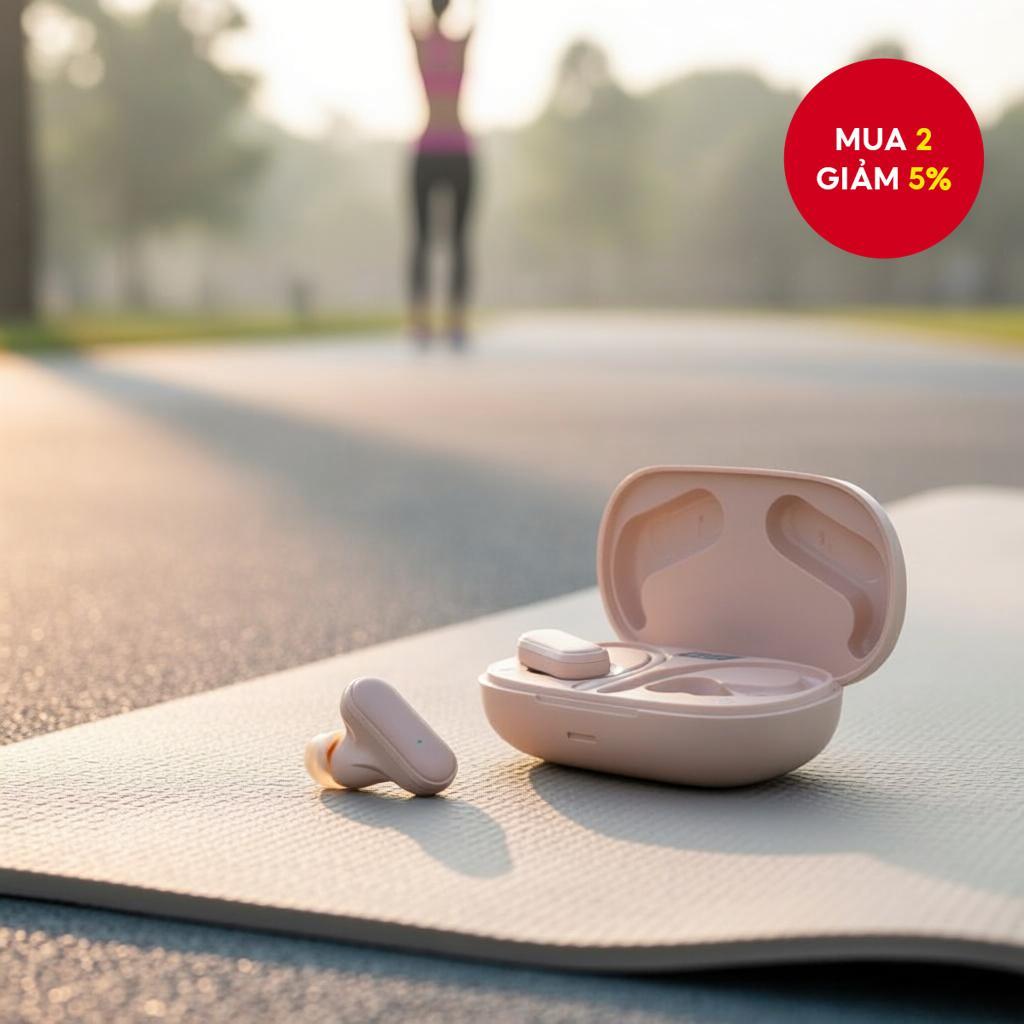 Tai nghe Bluetooth không dây A520 TWS với âm siêu trầm HIFI, tai nghe ...