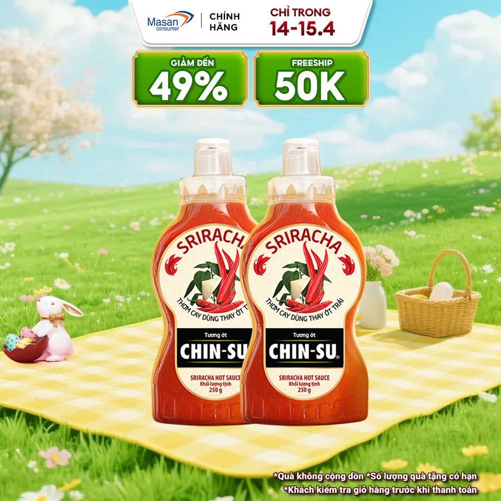 [Chọn loại] Combo 2 Chai CHIN-SU Tương ớt Sriracha Chai 250G | Shopee ...