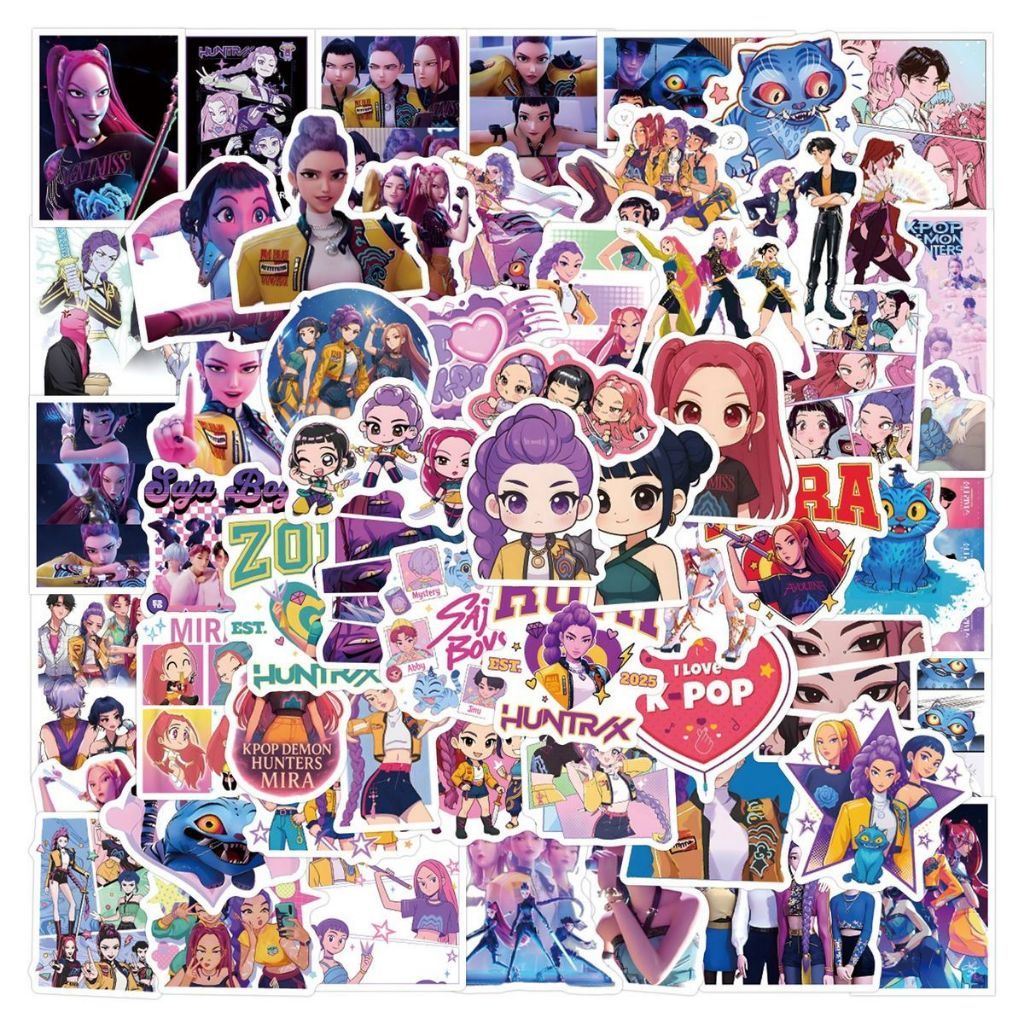 110 KPop Demon Hunters Dán Saja Bé Trai Derpy Tiger Rumi Jinu Đề Can ...
