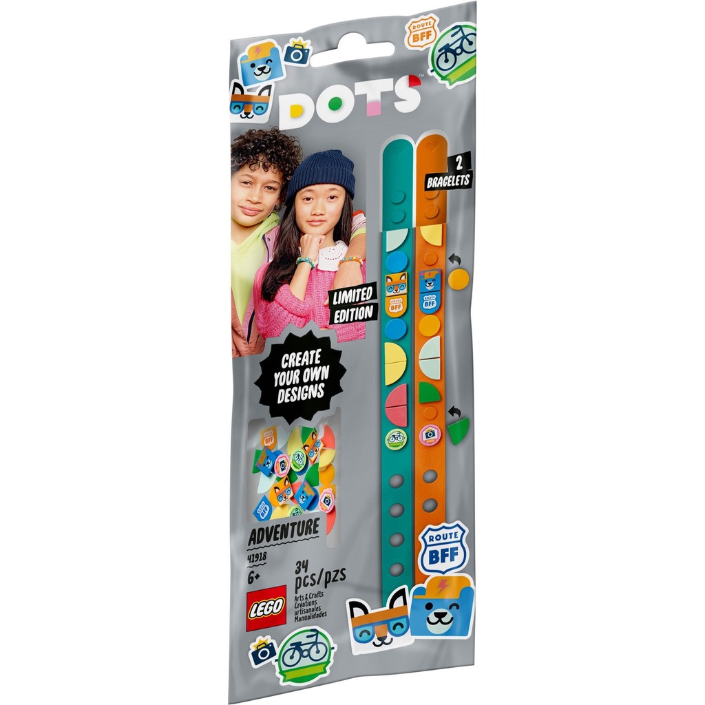 41918 LEGO Dots Adventure Bracelets - Bộ Vòng Tay Phiêu Lưu Kì Thú ...