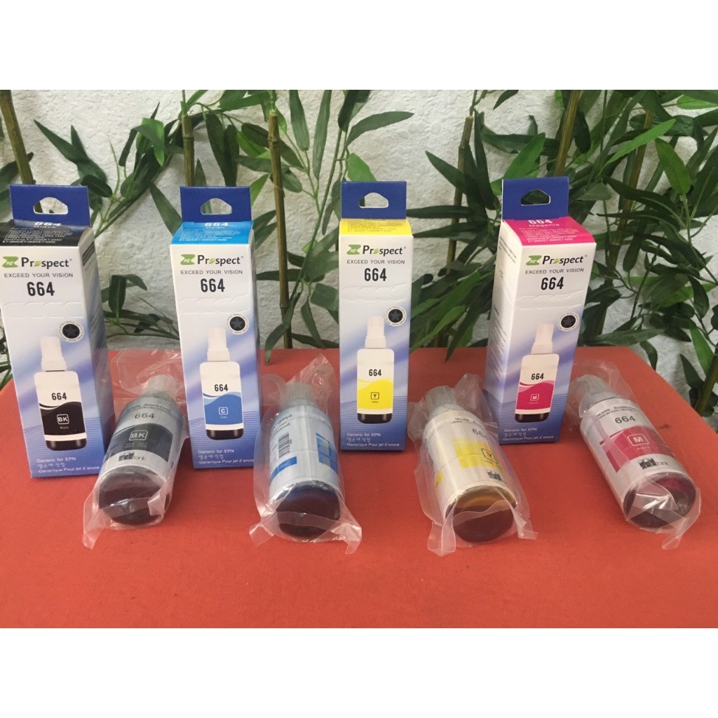 Mực in phun cho máy in epson 664 L110,L120, L210,L220, L300,L310, L350 ...
