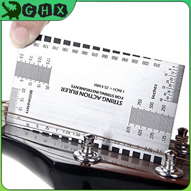 GHX Dây Thép Hành Động Thước Đo Hướng Dẫn Thiết Lập Đo Luthier Cho ...