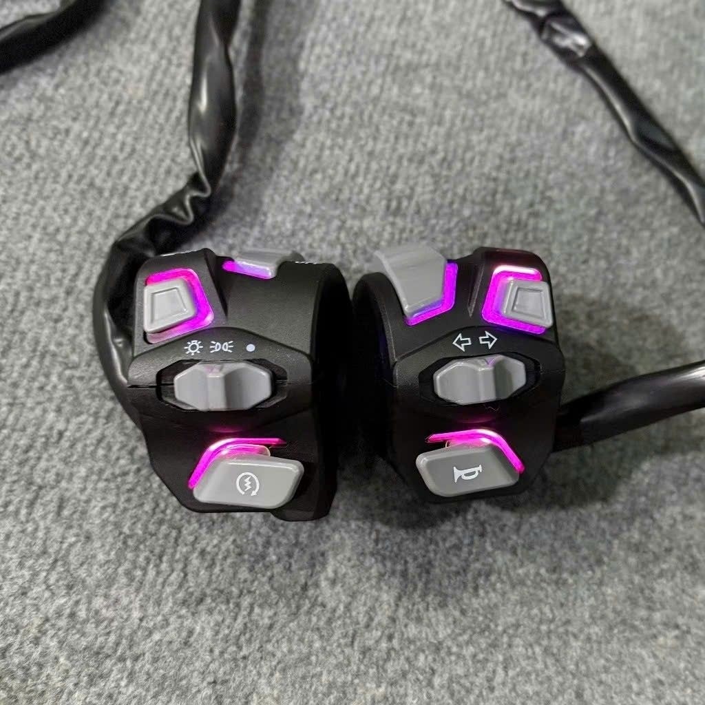 Bộ cùm công tắc Light master Fz v2 hai bên gắn cho đa dạng các loại xe ...