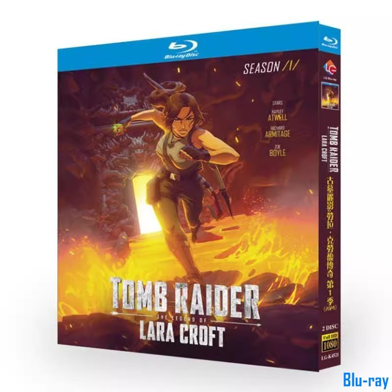 [THƯƠNG HIỆU MỚI SEALED] Phim hoạt hình Mỹ Tomb Raider: The Legend of ...