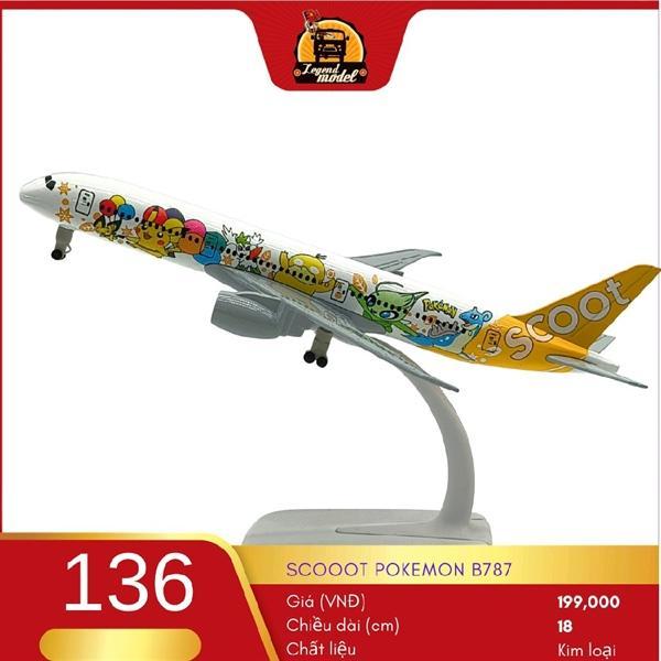 Mô hình máy bay Scoot Pokemon 18cm | Shopee Việt Nam