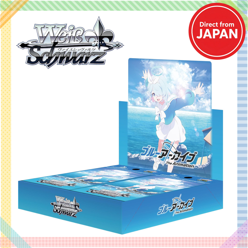 Weiss Schwarz BUSHIROAD Booster Pack Blue Archive The Animation BOX ...