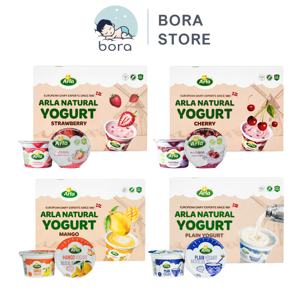 Sữa chua nguội Arla Natural Yogurt hỗ trợ tiêu hóa cho bé trên 1 tuổi ...