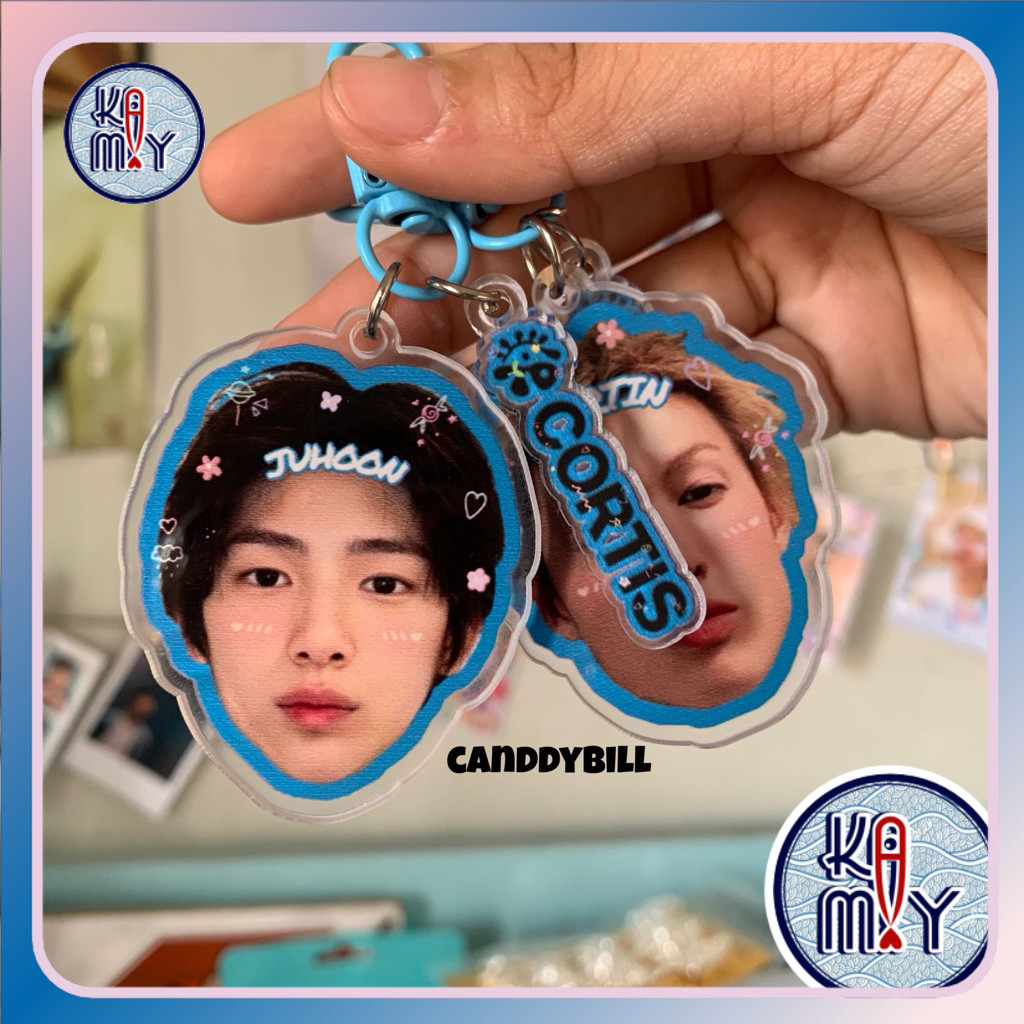 GANTUNGAN Keychain CORTIS kpop key chain accessories acrylic Keychain 2 ...