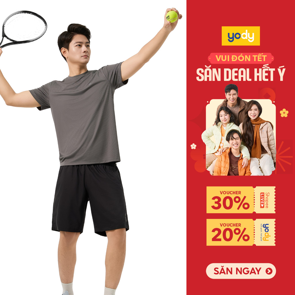🔥🔥SALE⚡ Áo Phông Nam Thể Thao YODY Phản Quang MATS25S377 | Shopee Việt Nam