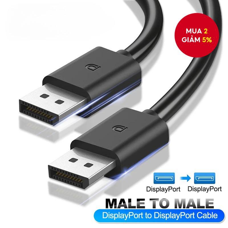 Cáp chuyển đổi DisplayPort đực sang đực cho PC Laptop TV Monitor ...