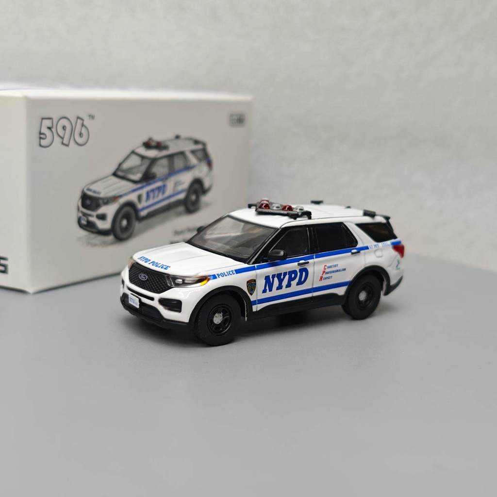 596 1: 64 Xe cảnh sát chặn Ford Explorer-NYPD City Police Station NYPD ...