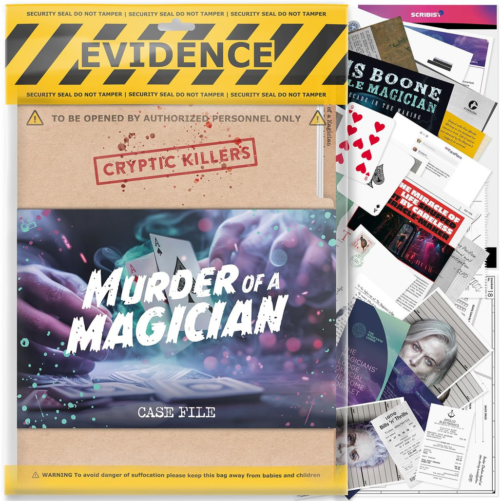 Cryptic Killers Unsolved murder mystery game - Cold Case Files ...