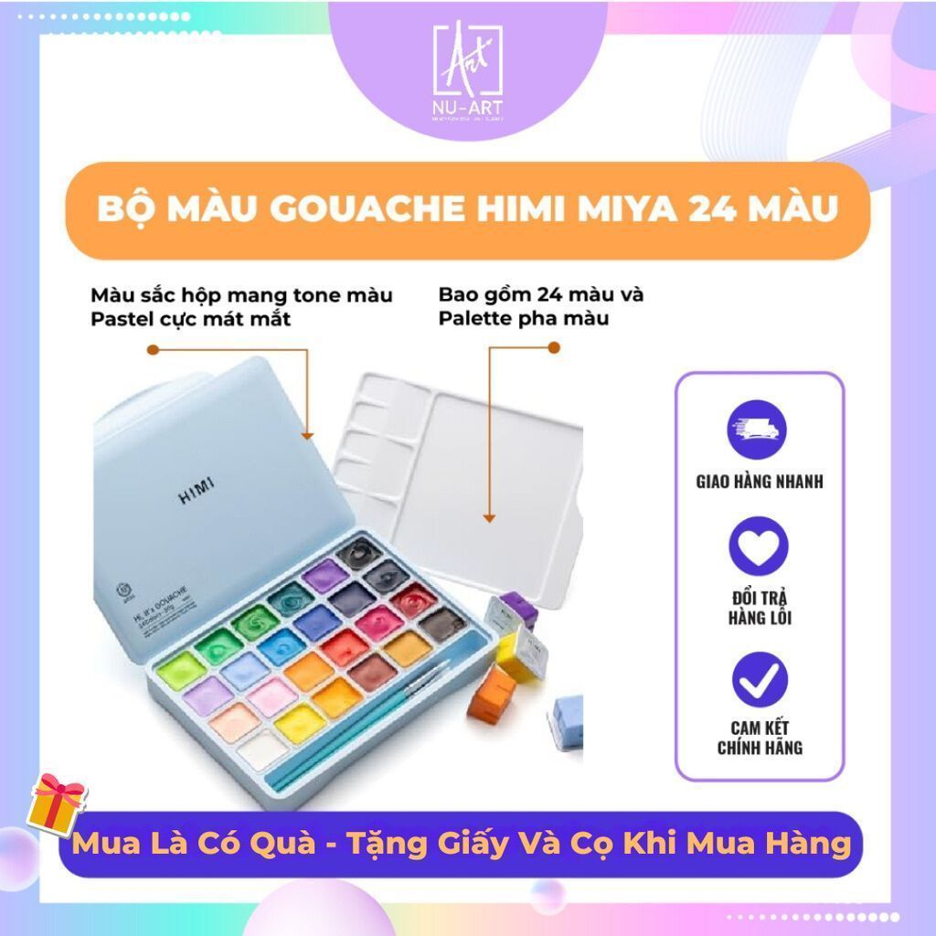 Himi gouache - Giá Tốt, Sale Tháng 06, Freeship 0Đ | Shopee Việt Nam