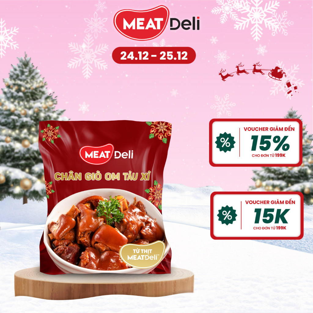 [GIAO HÀNG HCM] Chân giò om tàu xì MEATDeli 450gr | Shopee Việt Nam
