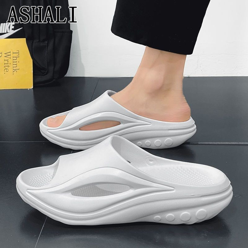 ASHALI Dép lê mùa hè đế mềm dễ phối thể thao Dép lê đi biển chịu mài ...