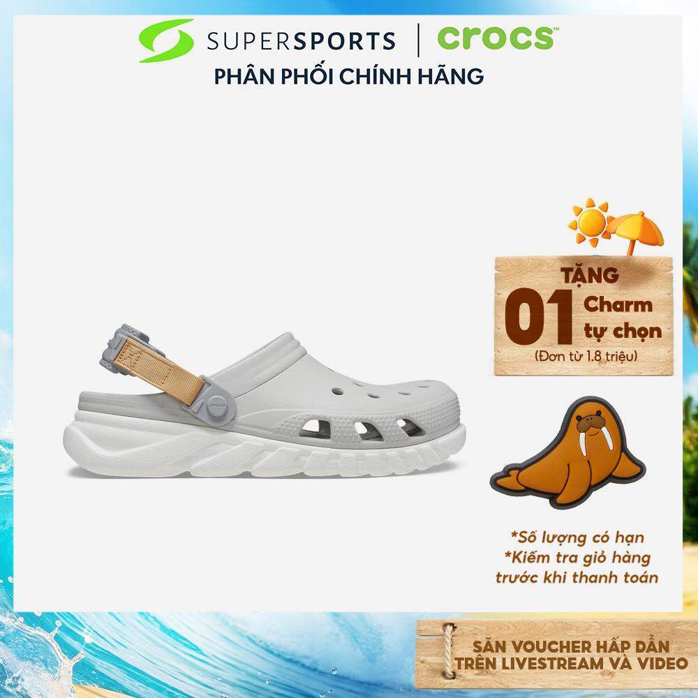 Giày Clog Unisex Crocs Duet Max Ii - Xám - 208776-1FT ADS04 LS200 ...