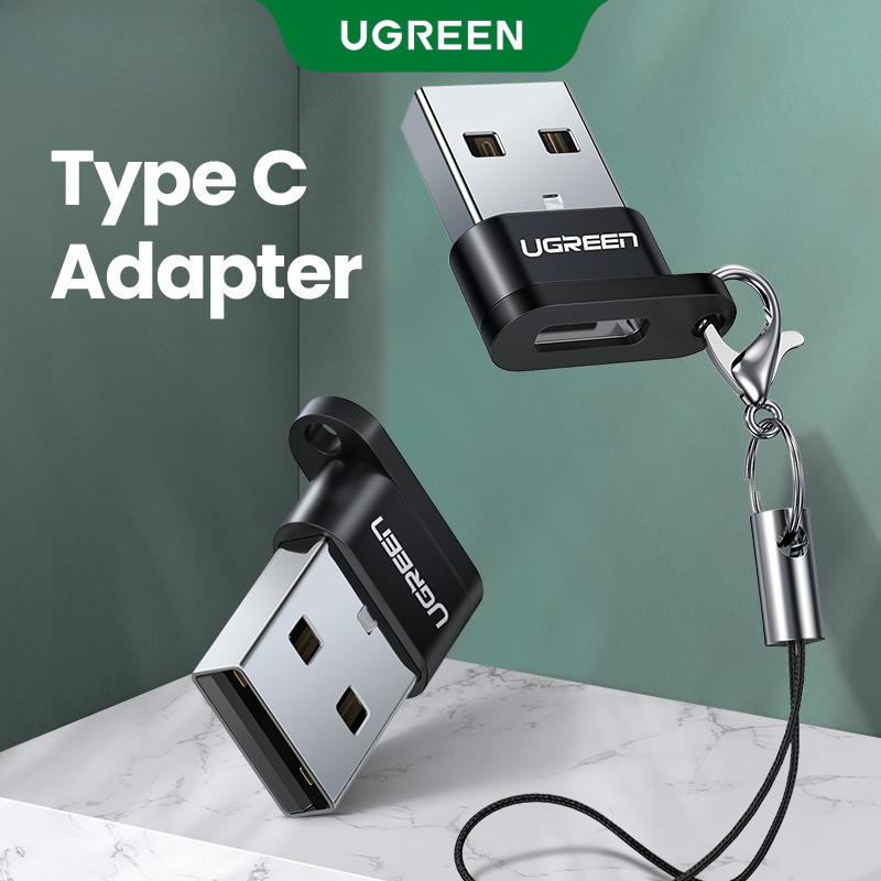 Bộ Chuyển Đổi UGREEN Từ Cổng Type C Sang USB A 1 Cái và 2 Cái | Shopee ...