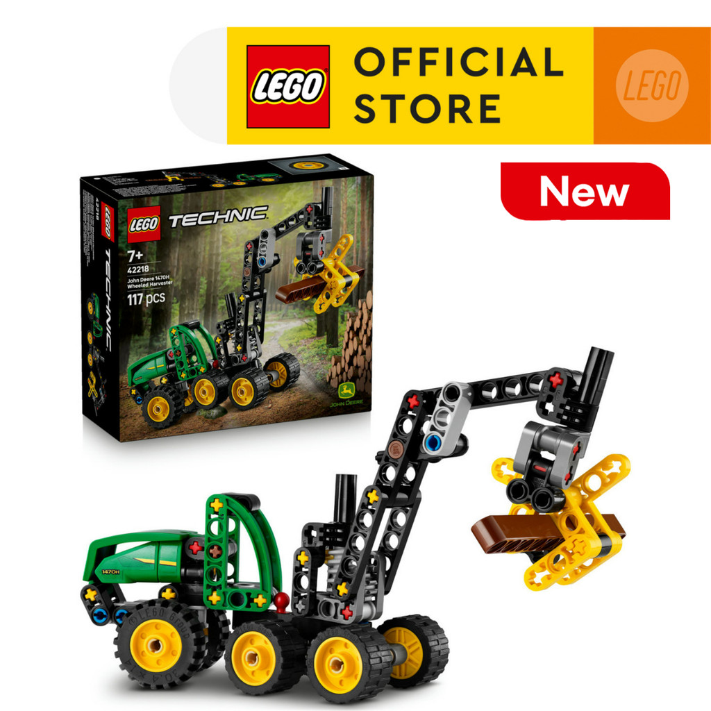 LEGO TECHNIC 42218 Đồ Chơi Lắp Ráp Xe Thu Hoạch Gỗ John Deere (117 chi ...